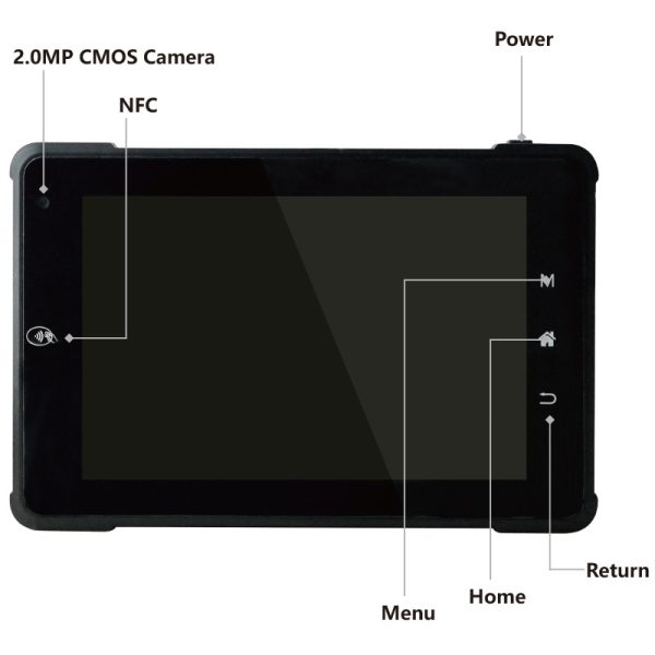 Q7S Elog ELD Tablet for Trucks - Waysion