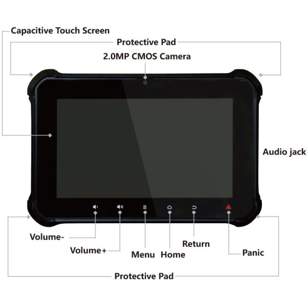 S8:Best Fully Rugged Tablet,8 inch rugged tablet android - Waysion